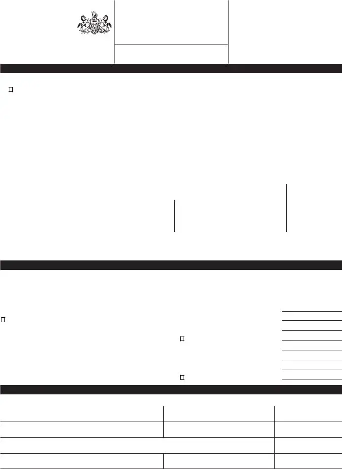 Fillable Pennsylvania Pa 100 Form ️ Forms Pennsylvania
